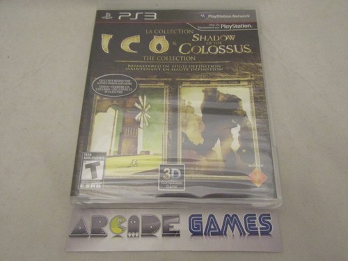 ICO + SHADOW OF THE COLOSSUS PS3 PLAYSTATION 3 NEUF NTSC USA (vendeur ...