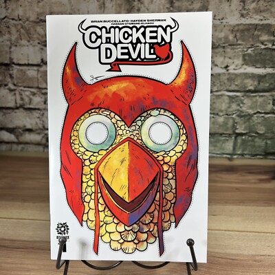 Chicken Devil #1 2021 Unread Sherman Mask Variant Cover C Aftershock ...