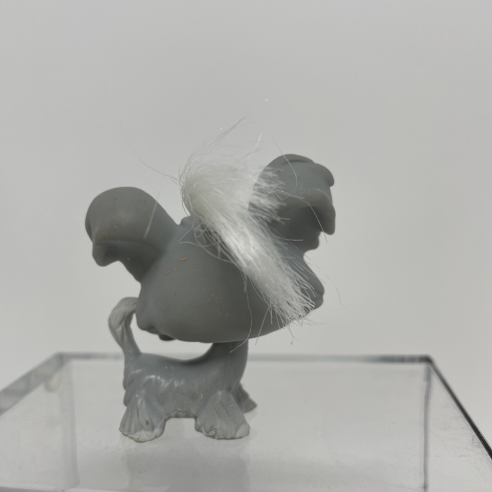 LPS Littlest Pet Shop 227 Yorkie Dog Grey with Blue Dot Eyes Hasbro | eBay