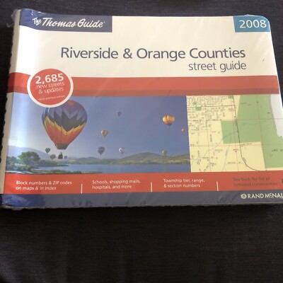 The Thomas Guide Riverside and Orange Counties Street Guide (2007 ...