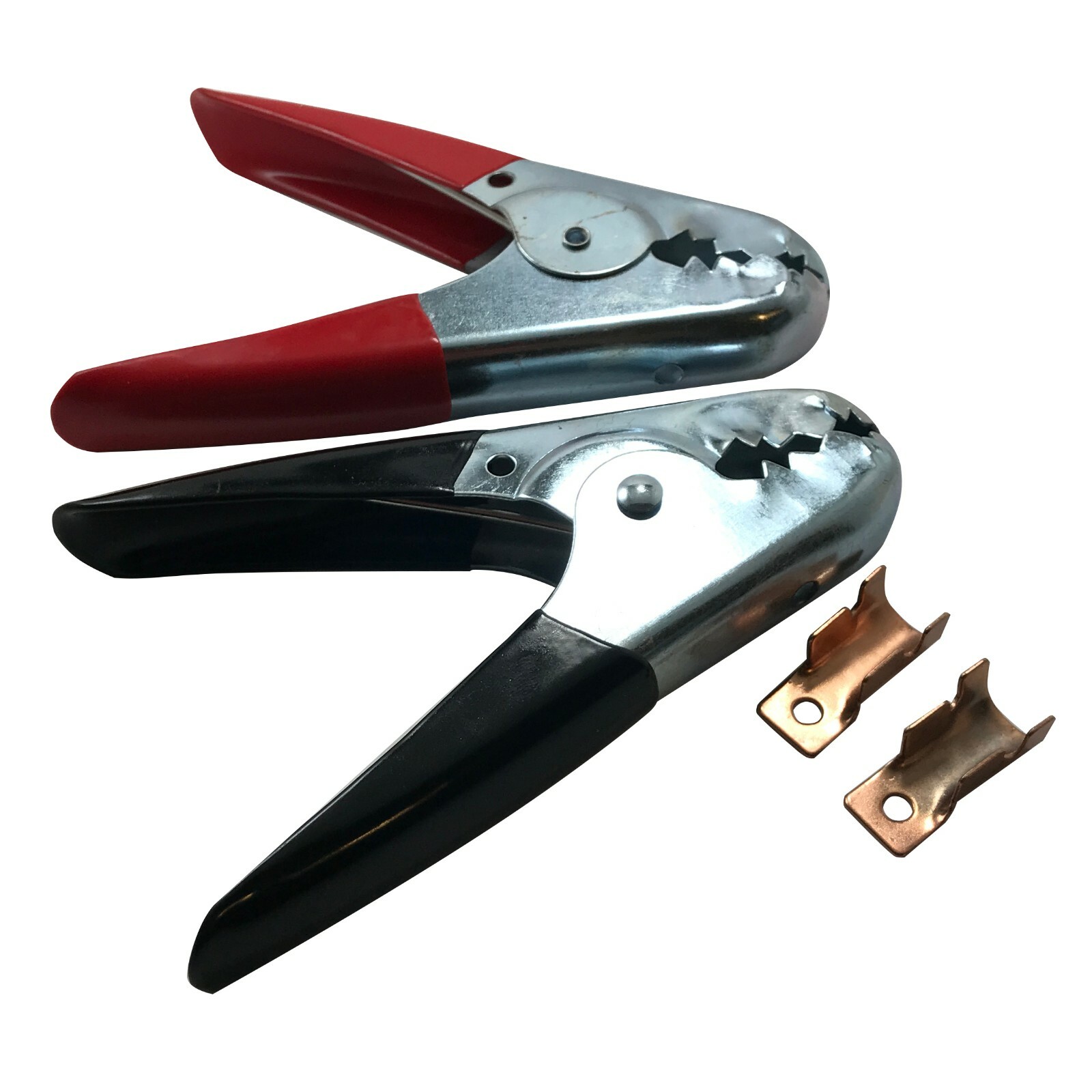 Red & Black 500 Amp Parrot Booster Cable Clamp Set For Emergency ...