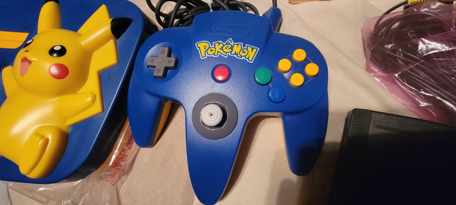 Nintendo 64 Pokemon Pikachu Edition Console CIB Complete in Box ...