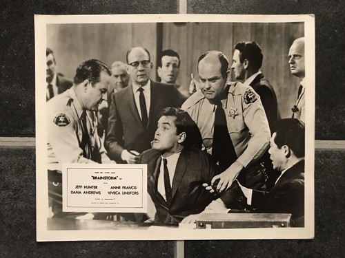 BRAINSTORM Vintage Original 1965 Movie Film Photo JEFFREY HUNTER BYRON ...