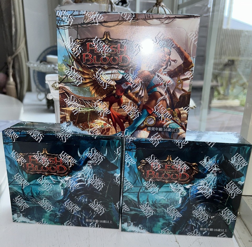 3 BOX Set FLESH & BLOOD High Seas Booster BOX Japanese Edition New ...