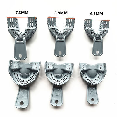 Dental Impression Trays Distal Extension Absence Denture Edentulous ...