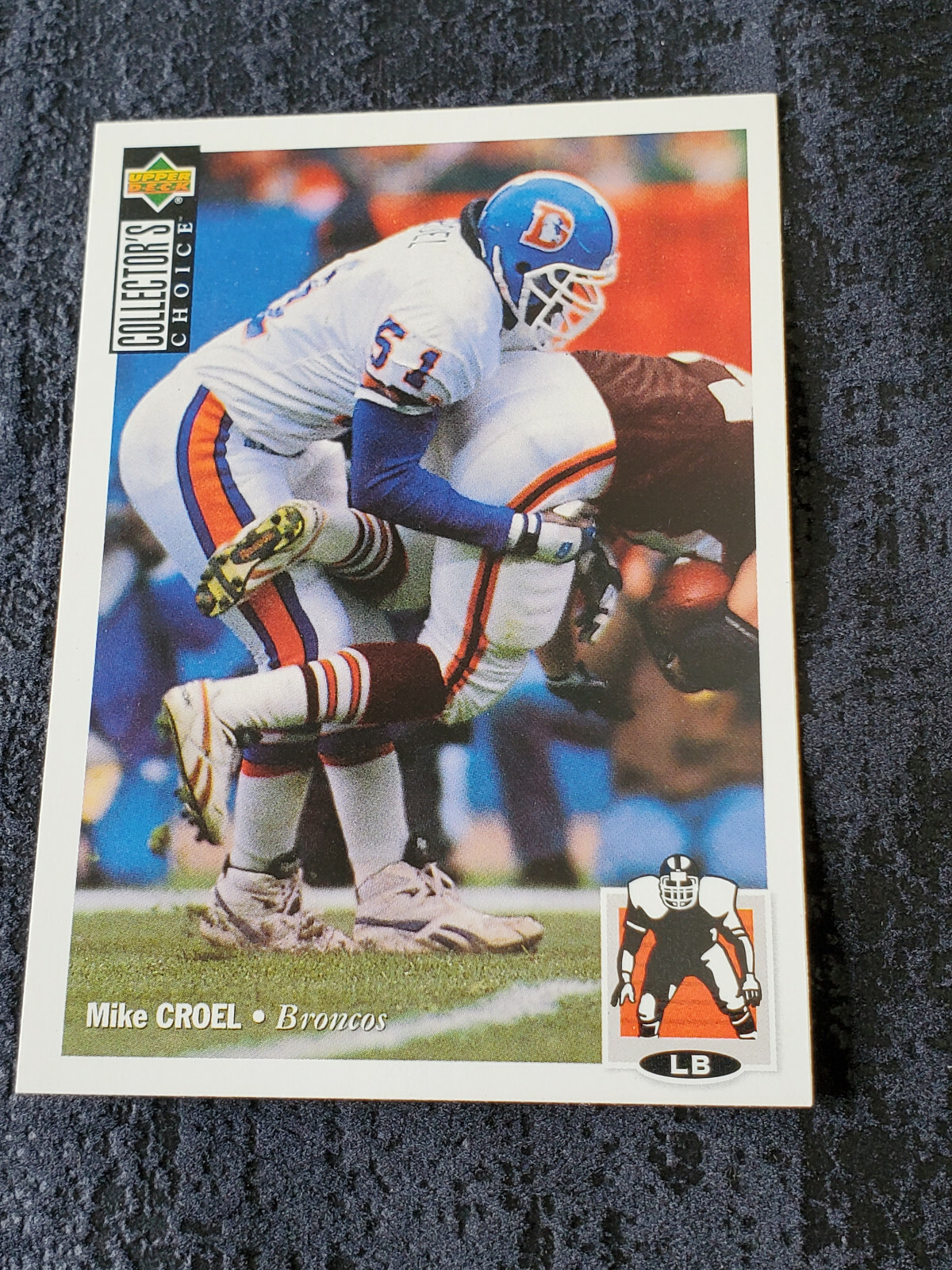 Mike Croel NFL Upper Deck Collector's Choice Football 1994 68 Card | eBay
