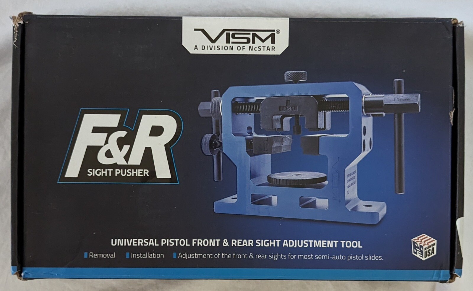 Vism Universal Hand Gun Pistol Front and Rear Sight Pusher Adjustment ...