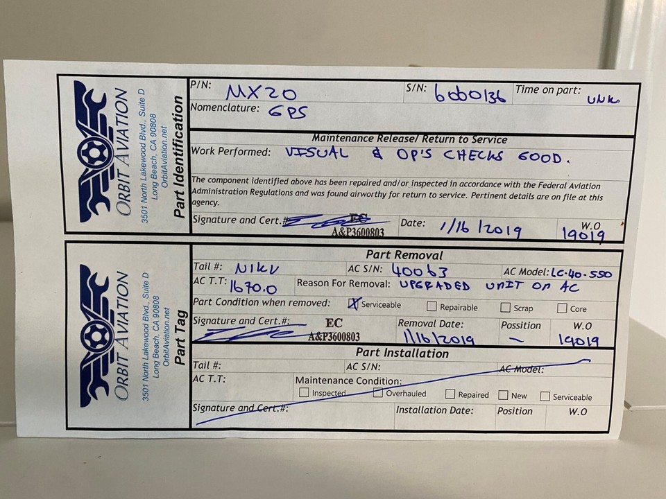 Certified Garmin Apollo Mx20 Multi Function Display MX 20 w/ Manuals | eBay