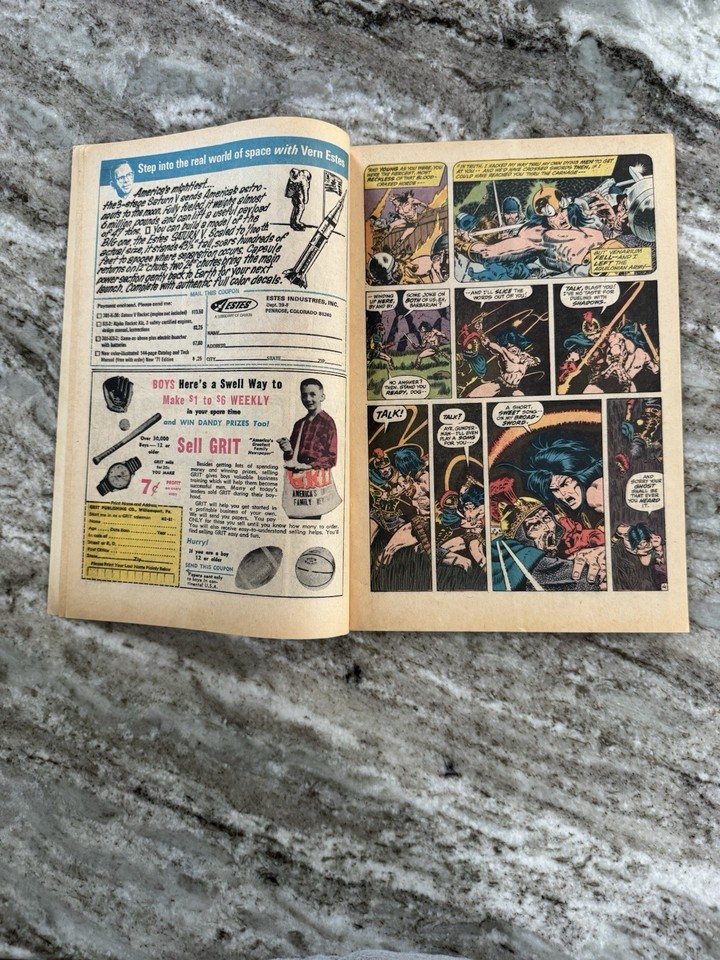 Conan The Barbarian #8 Barry Smith Art Marvel Comics 1971 VG/FN 🔥🔥 | eBay