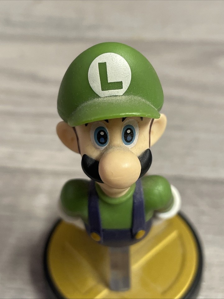 Luigi Super Smash Bros line Amiibo - Figure Only | eBay UK