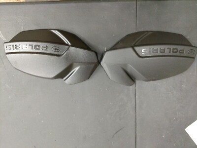 New OEM ATV SNOW POLARIS SET PAIR BLACK HAND GUARDS 2875536-293 | eBay