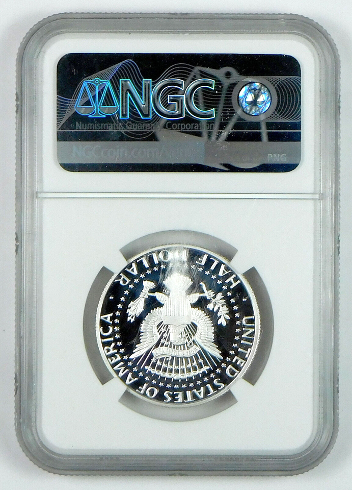2019-S Silver Kennedy Half Dollar - NGC PF 70 UC - FDI - Kennedy Label ...