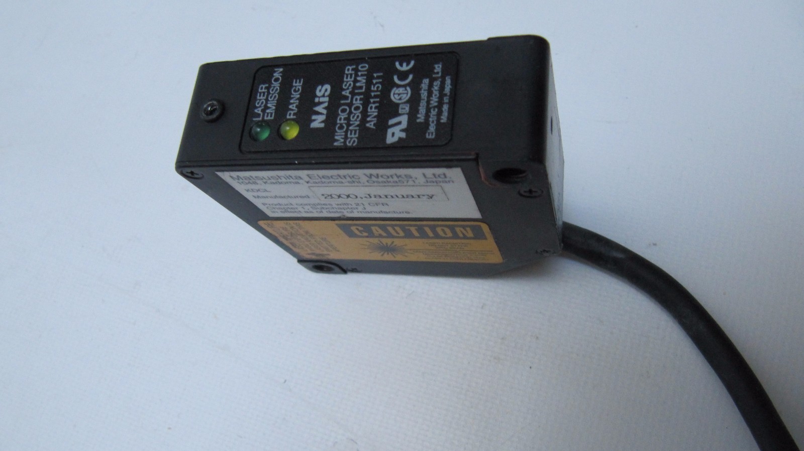 NAIS Micro Laser Sensor LM10 ANR11511 | eBay