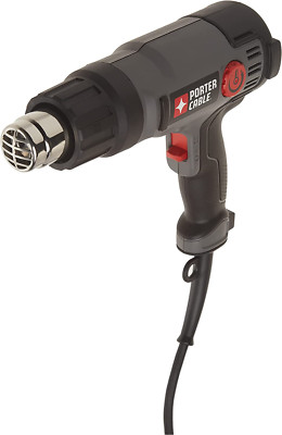 Heat Gun, 1500 Watt, Dual Temperature Settings, Corded (PC1500HG) Black ...