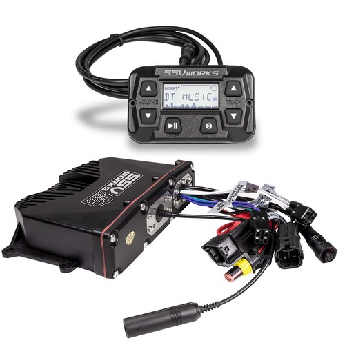 SSV Works MRB3S Panel mount Bluetooth Media Controller with LCD Display ...