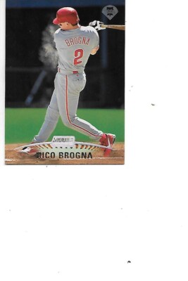 Rico Brogna 1999 Topps Stadium Club Baseball Card #43 Phillies | eBay