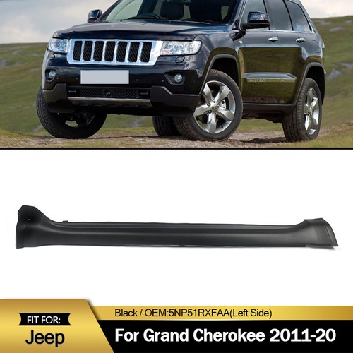 For 2014-21 Jeep Grand Cherokee Rocker Molding Panel Black 5NP51RXFAA ...