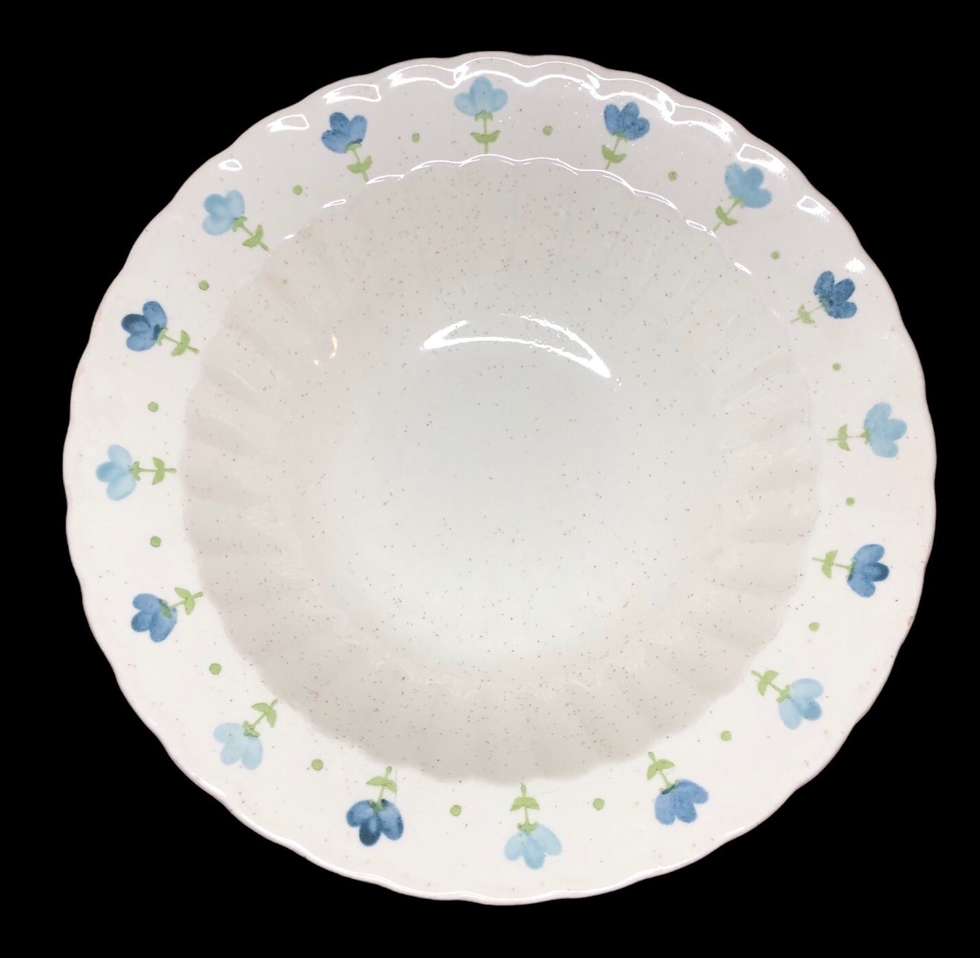 Serving Bowl Metlox True Blue Vernon Ware Poppytrail California 9 1/4 ...