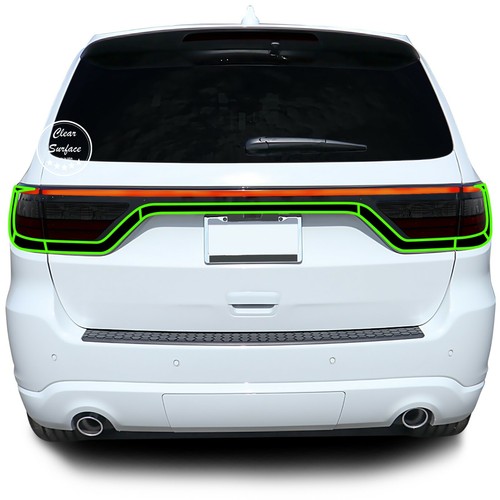 Tail Light Race Track Vinyl Overlay Decal Film C Fits Dodge Durango ...