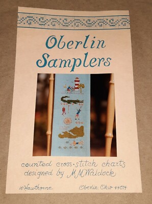 Oberlin Samplers Hilton Head Bell Pull Nautical Cross Stitch Pattern | eBay