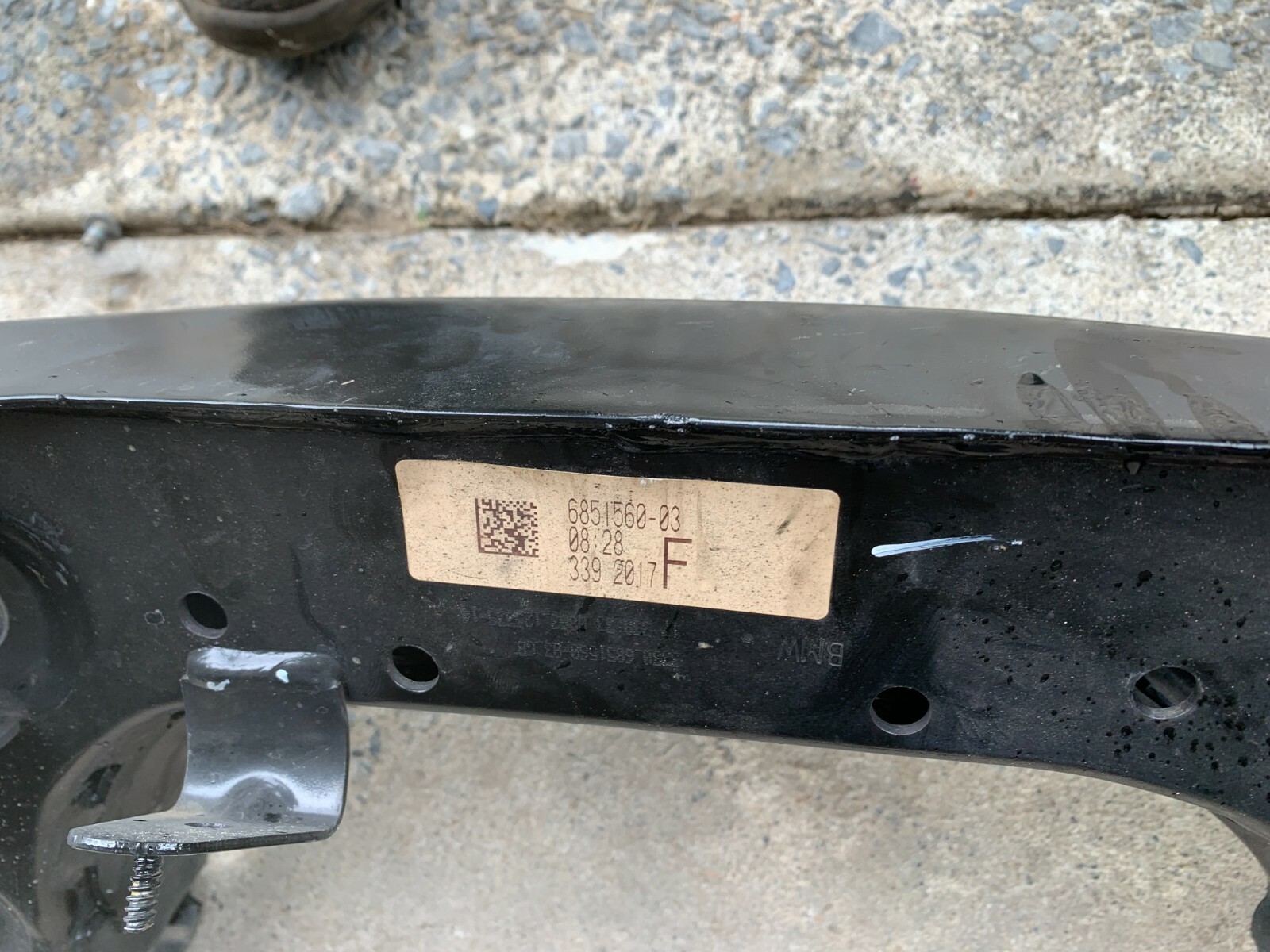 BMW X1 X2 F48 OEM 17-20 FWD REAR SUBFRAME CROSSMEMBER CRADLE FRAME | eBay