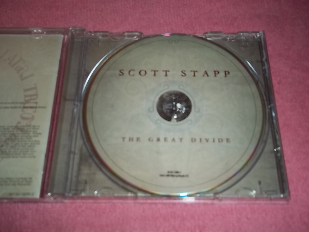 SCOTT STAPP - THE GREAT DIVIDE (CD, 2005) 601501309922| eBay