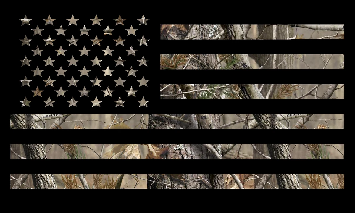 Realtree American Flag