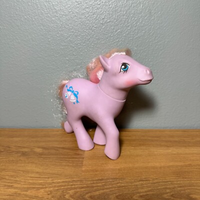 VTG My Little Pony Wedding Bells Purple 1984 Hasbro MLP G1 80s Figure ...