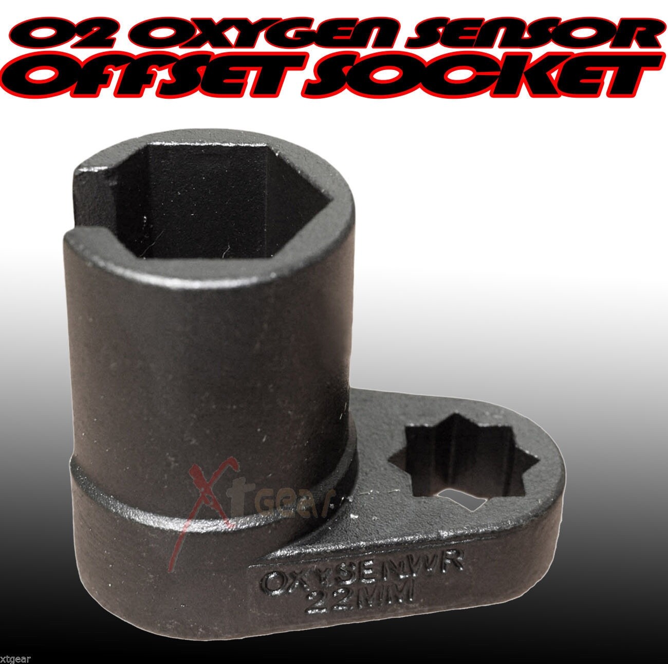 NEW O2 Oxygen Sensor Offset 1/2"Dr Socket Vacuum Switch Flare Nut ...