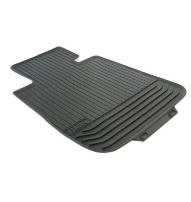 Genuine Front Black Rubber All Weather Floor Mats Set for BMW E82 E88 1 ...