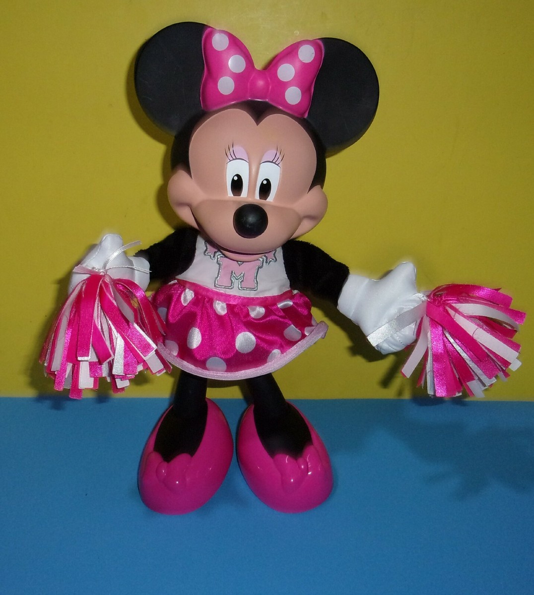 Minnie Mouse Cheerleader Disney Minnie Mouse Cheerleader Stuffed Doll