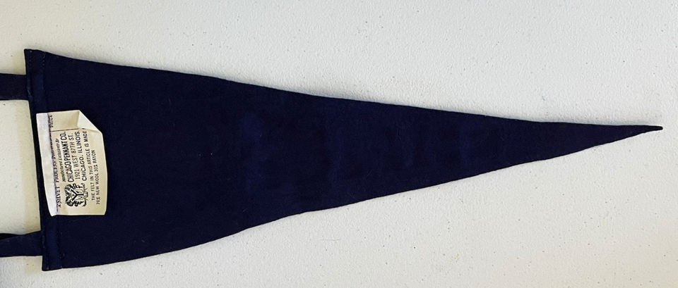 Vintage Chicago Pennant Co. 15" Duke University Blue Devils Felt ...