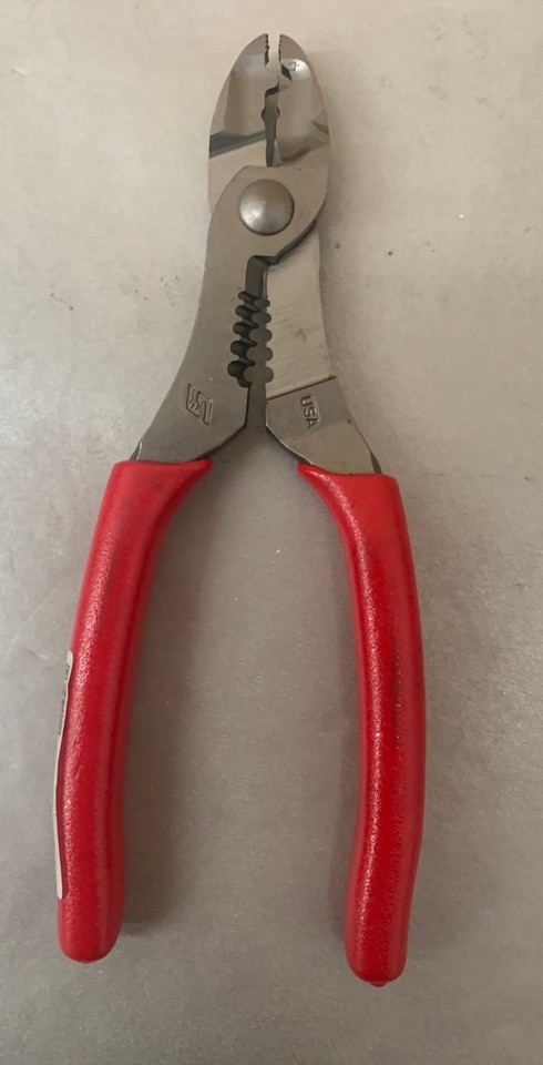 Snap On 7" Wire Stripper / Cutter / Crimper Red (PWCS7ACF) | eBay