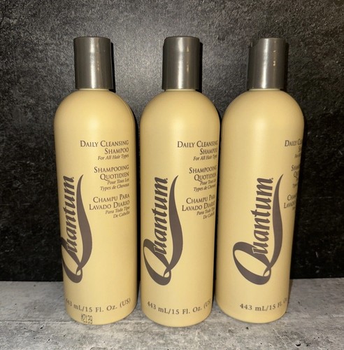 3 Lot Zotos Quantum Daily Cleansing Shampoo All Hair Types 15 oz | eBay