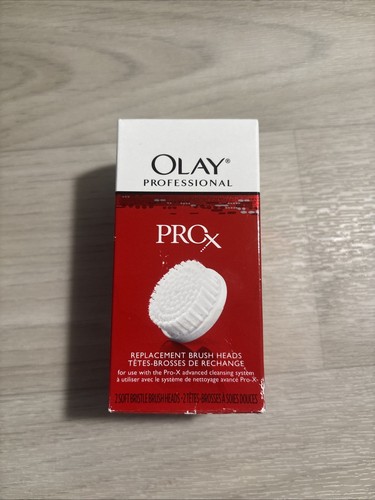 Olay ProX Replacement Brush Heads (2) NEW Sealed NIB Never Opened | eBay
