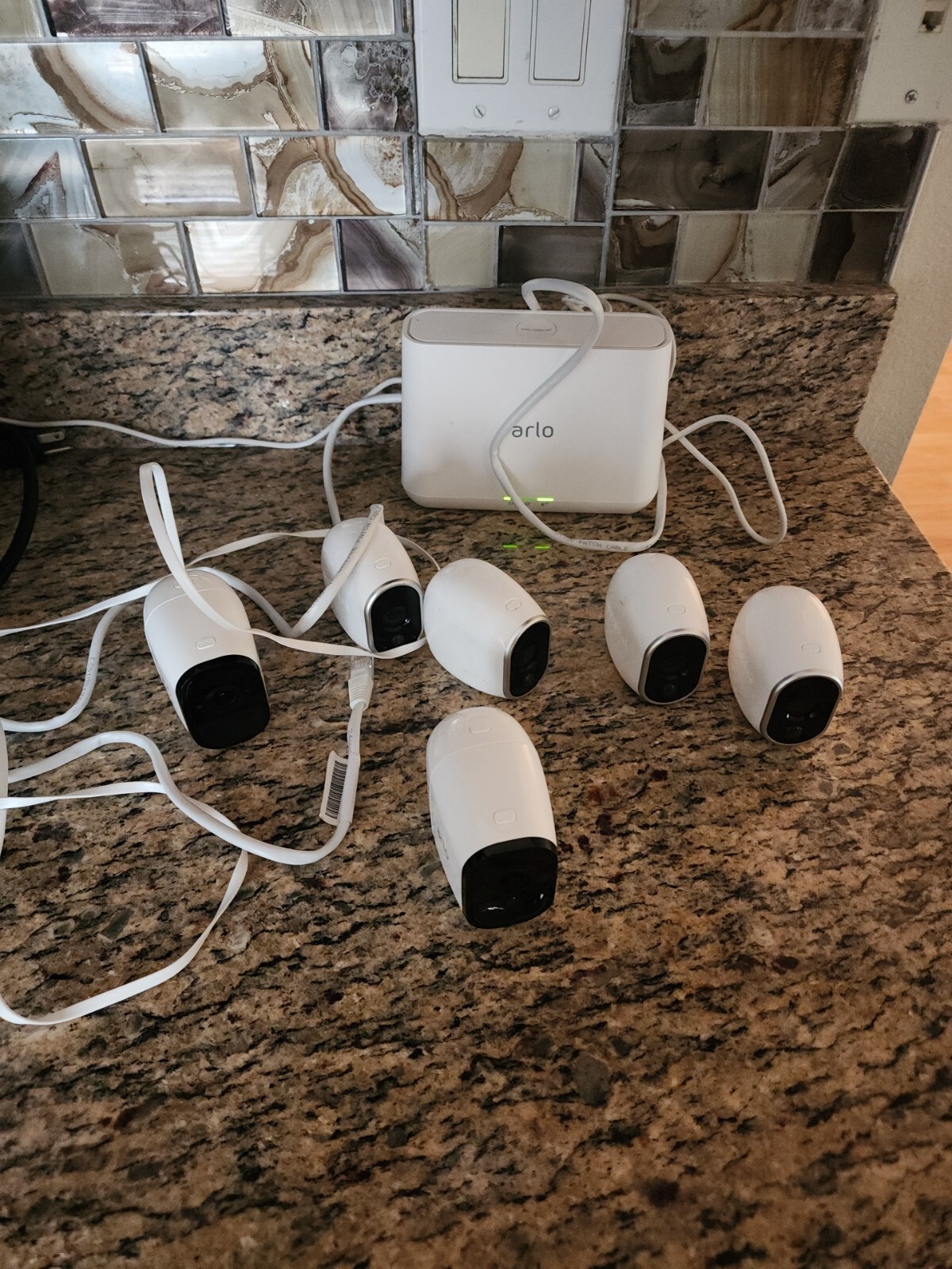 Three Netgear Arlo VMC3030, two arlo pro 4030 and a base station | eBay