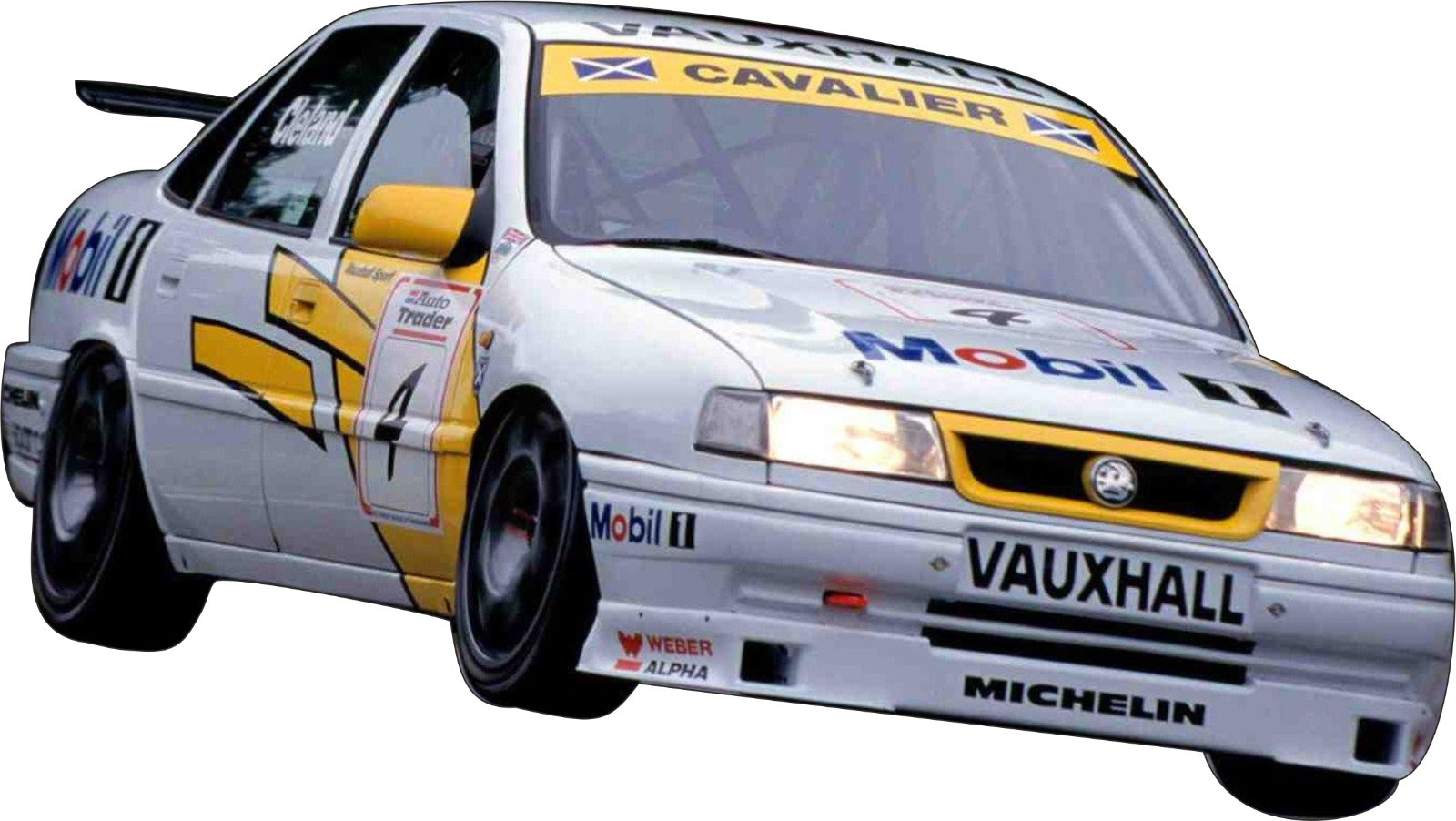 1/10 Touring Car Decal Set BTCC Vauxhall Cavalier 1995 - Tamiya ...