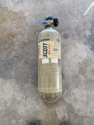 SCOTT 4500psi 45min SCBA Bottle Cylinder. Tank Is Past Due For ...