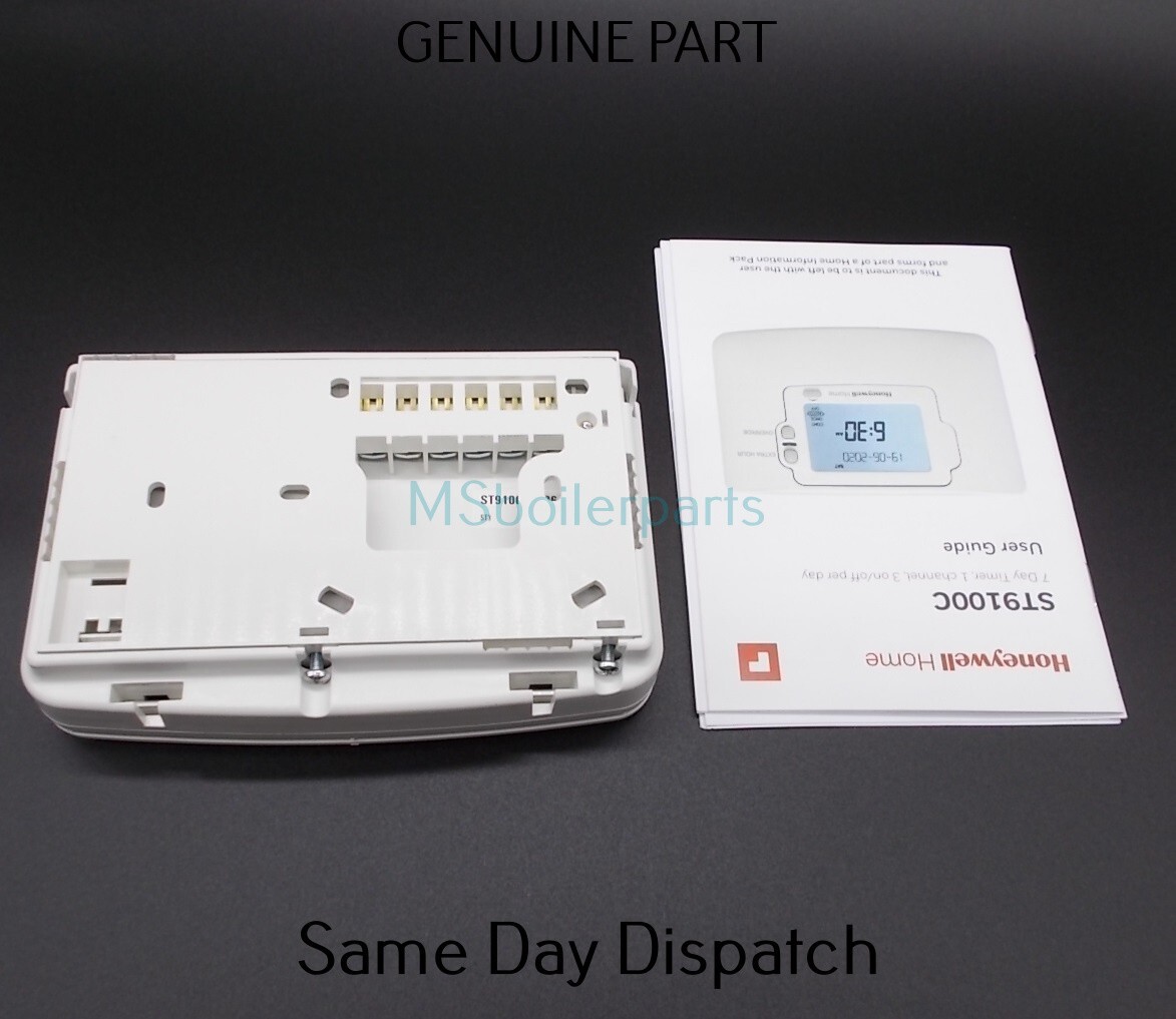 Honeywell ST9100C 1006 Timer Programmer 7 Day 1 Channel Boiler Heating ...