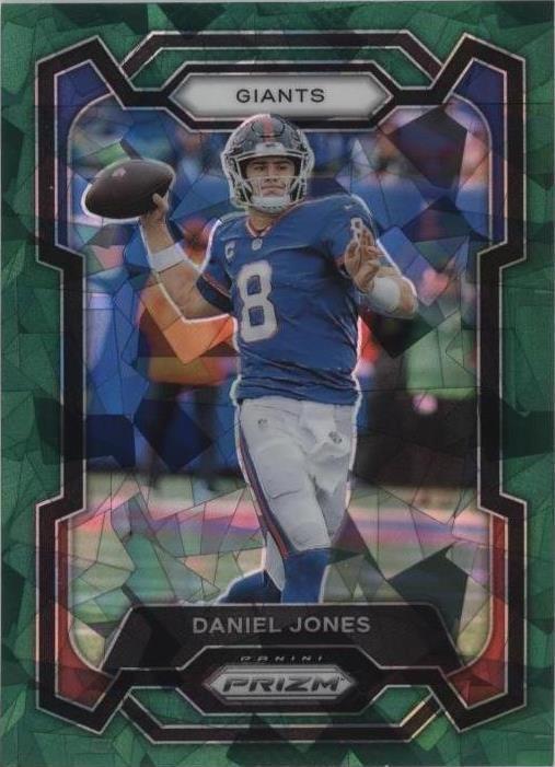 2023 Panini Prizm - Daniel Jones #219 Green Ice Prizm for sale online ...