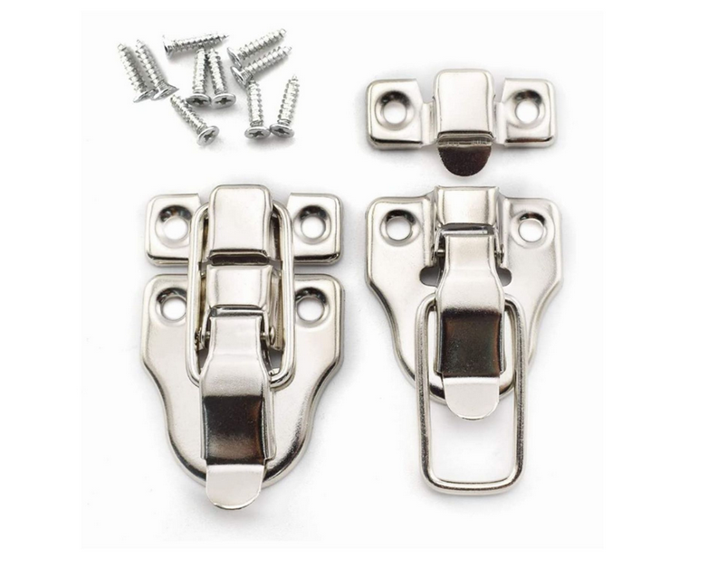 2X Toggle Latch Lock Suitcase Box Trunk Chest Suitcase Catch Flight ...