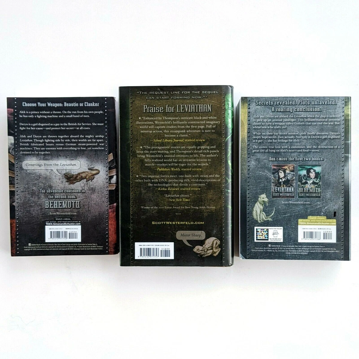 Leviathan Book Deryn