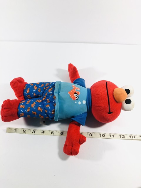 2010 Playskool Sesame Street Lullaby & Good Night Elmo Plush Toy 36661 ...