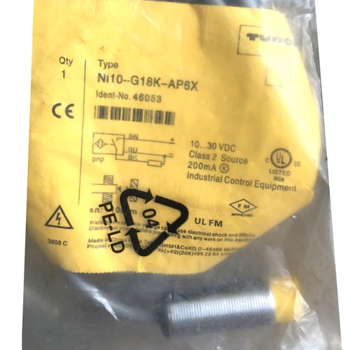 TURCK NI10-G18K-AP6X 46705 Inductive sensor PNP # | eBay