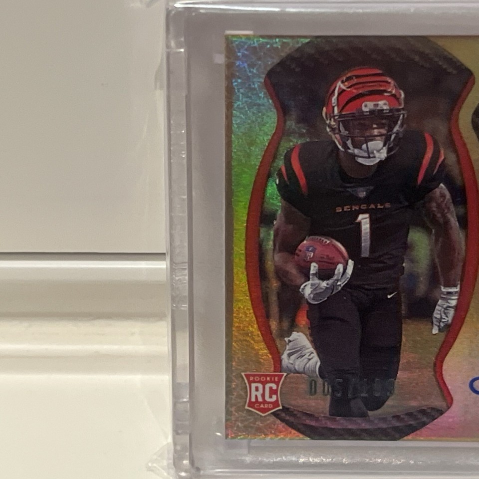 2021 Panini CERTIFIED JA’MARR CHASE ROOKIE PATCH AUTO RPA /249 RC #207 ...