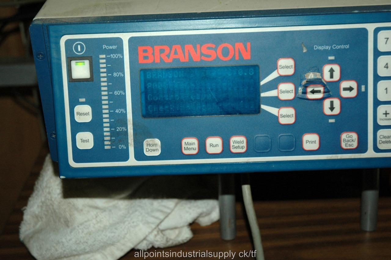 Branson 2000 2000ea 40:0.8 800W Welder Control Controller - Powers Up ...