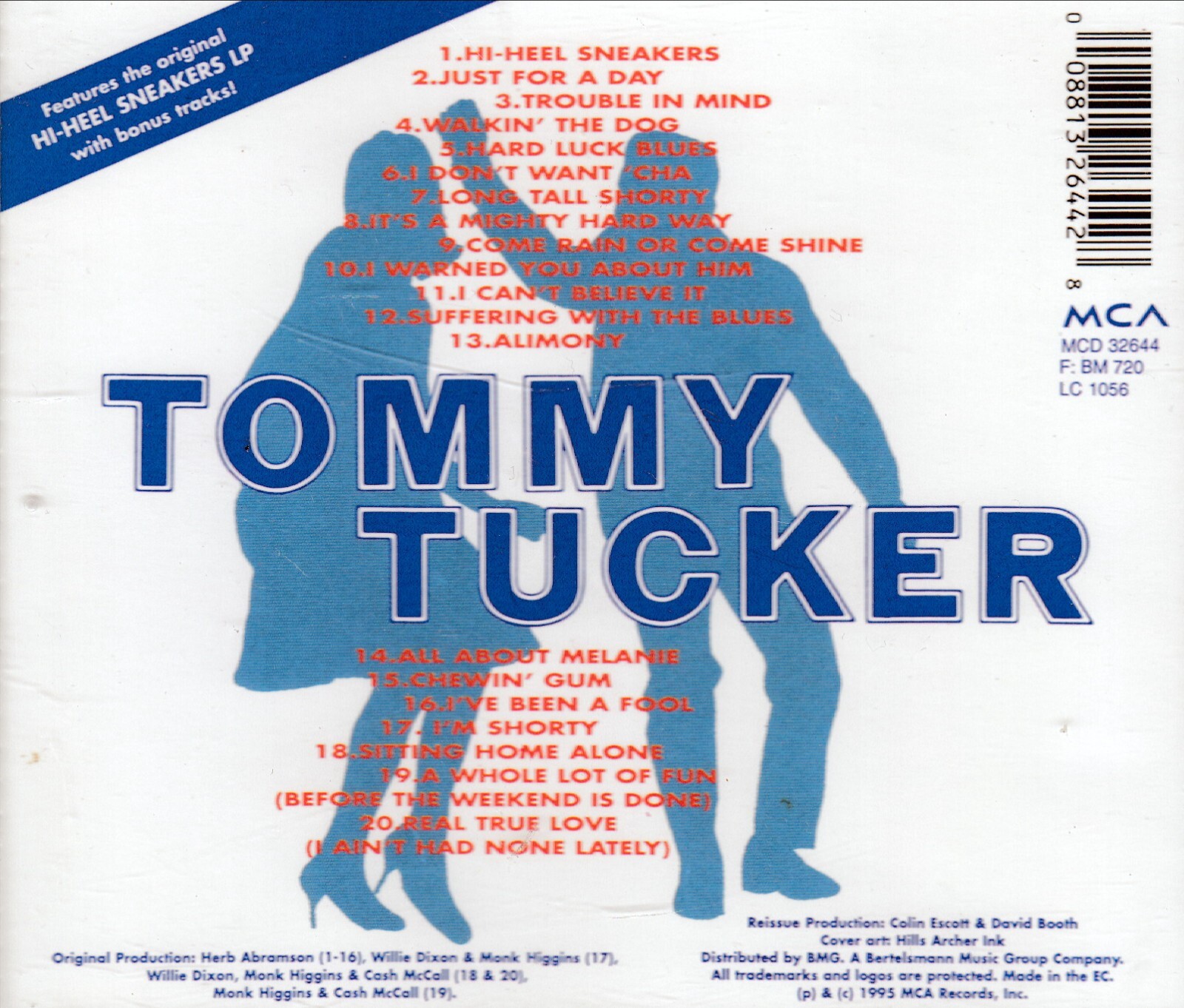 TOMMY TUCKER Hi-Heel Sneakers CD Rock'n'Roll | eBay