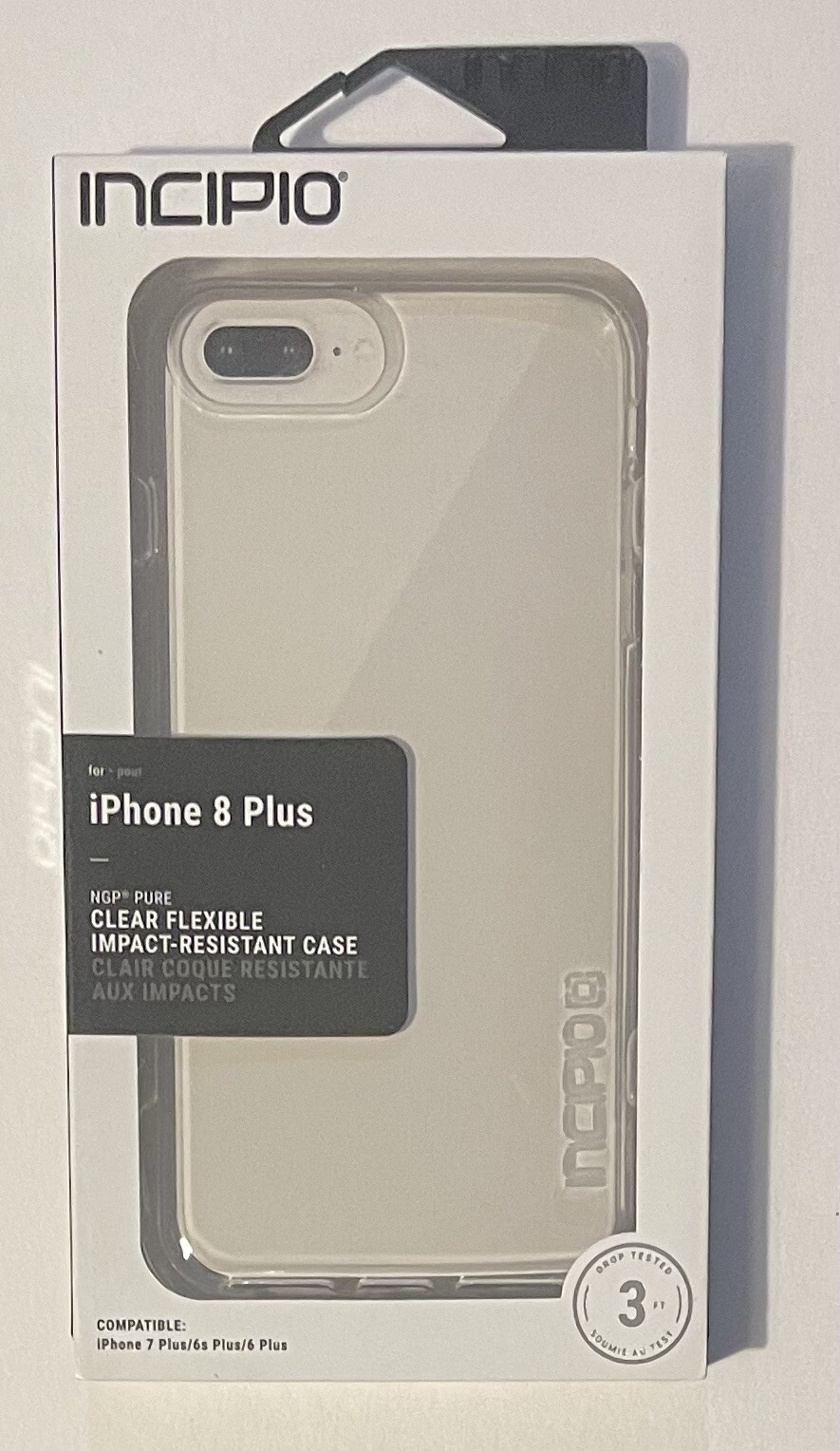 Incipio Clear Flexible Phone Case For iPhone 8 Plus 7 Plus 6 Plus 6s ...