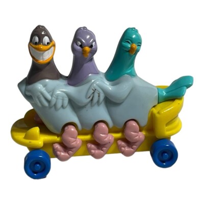 McDonald Happy Meal Toy 1993 ANIMANIACS Goodskate Goodfeathers Pigeons ...