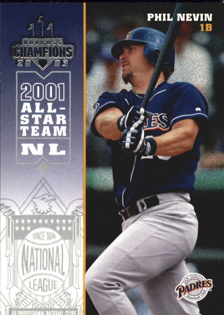 2003 Donruss Champions #218 Phil Nevin - NM-MT | eBay